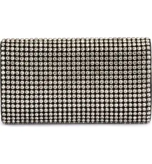 OLGA BERG Mariana Crystal Clutch