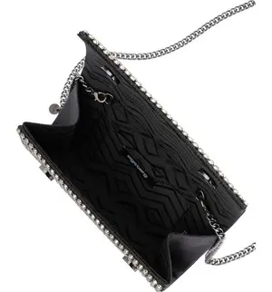 OLGA BERG Mariana Crystal Clutch