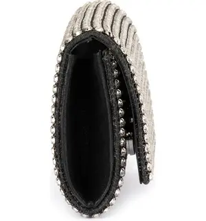 OLGA BERG Mariana Crystal Clutch