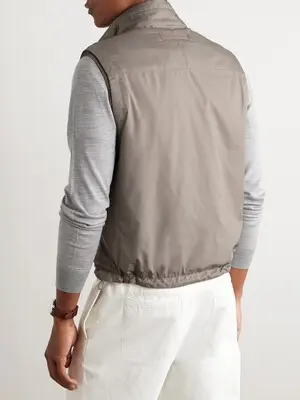 Zegna Reversible Gilet - Brown