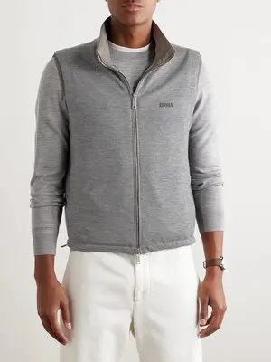 Zegna Reversible Gilet - Brown