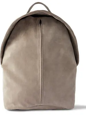 Fear Of God Leather-trimmed Suede Backpack