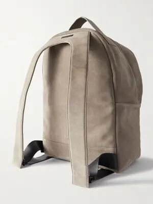Fear Of God Leather-trimmed Suede Backpack