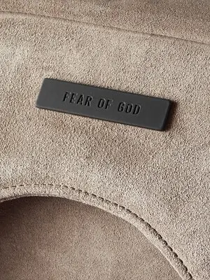 Fear Of God Leather-trimmed Suede Backpack