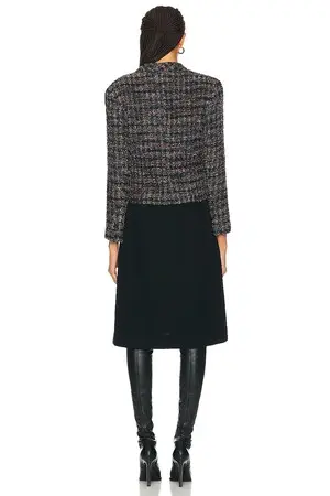 Chanel Boucle Mix Tweed Coat
