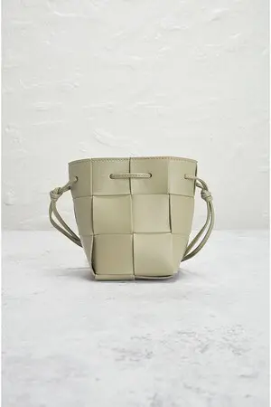 Bottega Veneta Mini Bucket Crossbody Bag