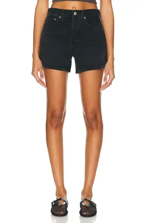 AGOLDE Parker Long Denim Short - Cat