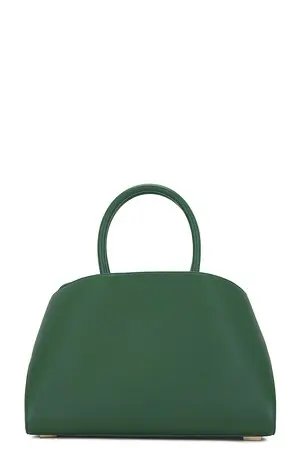 FERRAGAMO Hug Bag In Dark Green