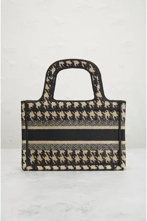 Dior Mini Book Tote Bag - Black