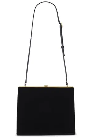 Saint Laurent Small Gaia Shoulder Bag - Noir