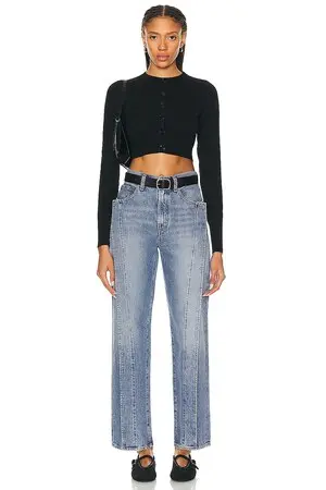 AGOLDE Fold Wide Leg Jeans
