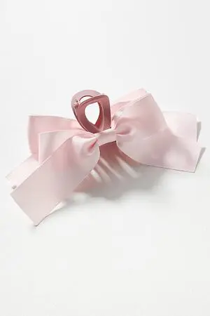Anthropologie Bow Hair Claw Clip - Pink