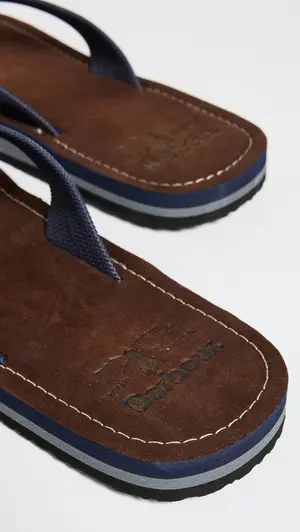 Barbour Toeman Beach Sandals - Navy