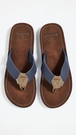 Barbour Toeman Beach Sandals - Navy