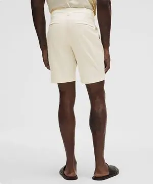 Lululemon Abc Classic-fit 9-inch Short - Light Ivory