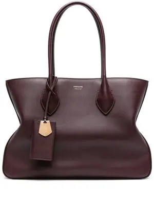 FERRAGAMO Stella Leather Tote Bag