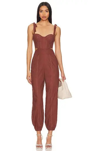 Tie-Back Strap Jumpsuits