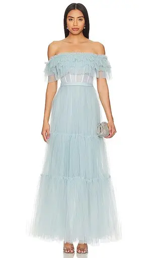 Maxi Dress Bcbg Light Blue Gown BCBGMAXAZRIA Dresses