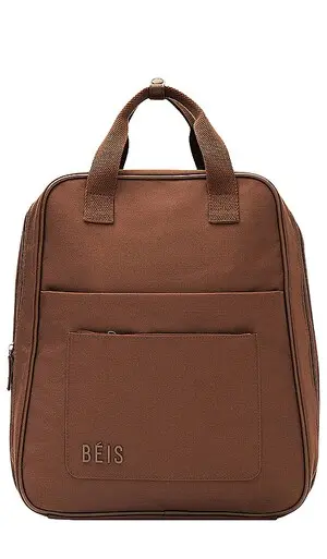 BEIS The Expandable Backpack In Brown