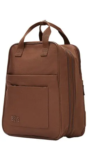 BEIS The Expandable Backpack In Brown