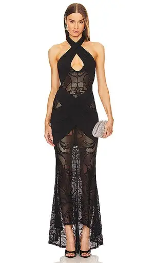 Michael Costello Lace Evening Dresses