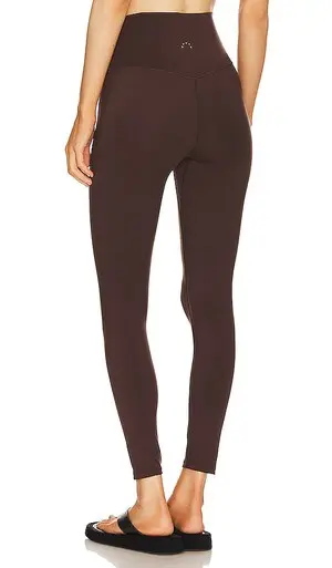 Varley Freesoft High Rise Legging In Brown - Coffee Bean