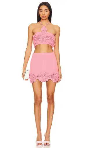 LOVERS AND FRIENDS Ashby Crochet Top