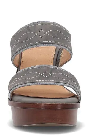 Frye Pipa Platform Sandal - Grey Sky