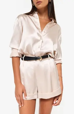 Cami Nyc Pointed Collar Tops