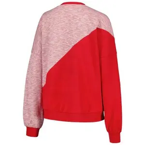 G-III 4HER BY CARL BANKS Chicago Bulls Benches Split Pullover Sweatshirt