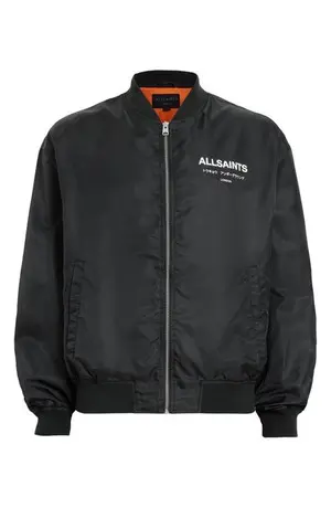 ALLSAINTS Underground Nylon Bomber Jacket