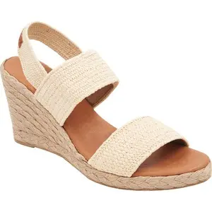 Andre Assous Allison Espadrille Wedge Sandal - Natural