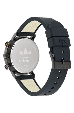 Adidas Ao Silicone Strap Chronograph Watch