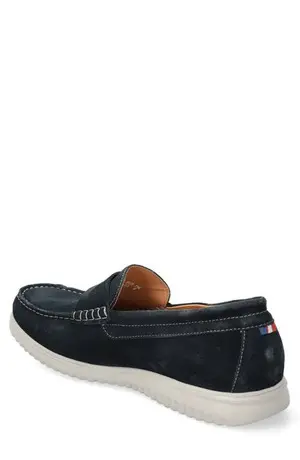 Mephisto Titouan Penny Loafer - Blue Velours