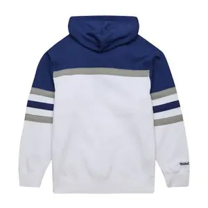 Mitchell & Ness Blue Tampa Bay Lightning Head Coach Pullover Hoodie