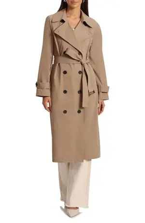 Avec Les Filles Oversized Lightweight Trench Coat