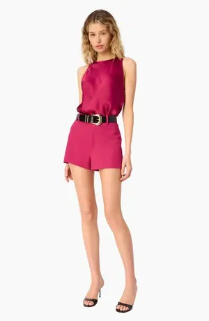 Cami Nyc Floriana Racerback Silk Tank