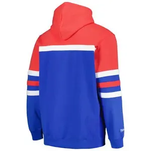 Mitchell & Ness Red La Clippers Head Coach Pullover Hoodie
