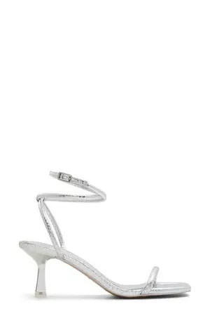 Aldo Dime Strappy Sandals - Silver