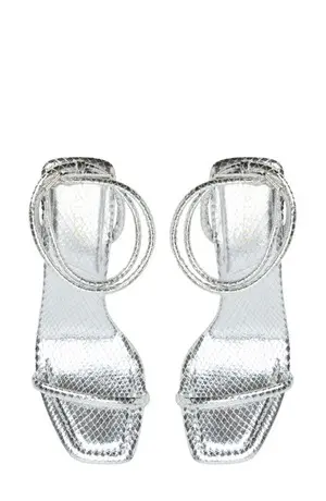 Aldo Dime Strappy Sandals - Silver