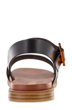 Mia Peyton Ankle Strap Sandal - Black