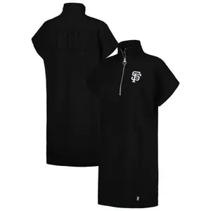 Dkny San Francisco Giants Quarter-zip Sneaker Dress