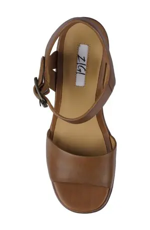 ZIGI Sadira Platform Sandal - Tan Leather