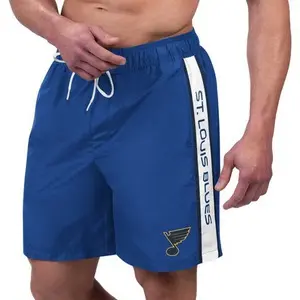 G-III SPORTS BY CARL BANKS St. Louis Blues Streamline Volley Swim Trunks - Blue