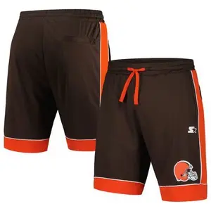 STARTER Orange Cleveland S Fan Favorite Fashion Shorts - Brown