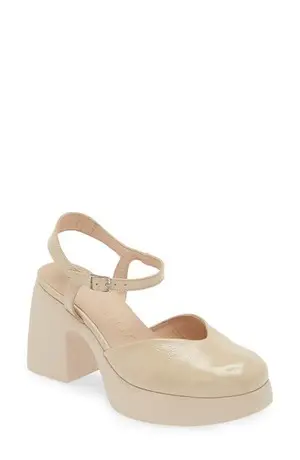WONDERS Juana Platform Pump - Lack Natural