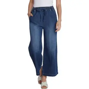 Wash Lab Denim Faded Jeans For Women