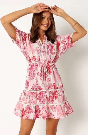 PETAL & PUP Sienna Floral Minidress