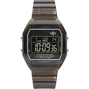 Adidas Adidas AO Street Translucent Resin Strap Watch Black
