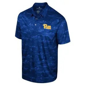 COLOSSEUM Pitt Panthers Daly Print Polo